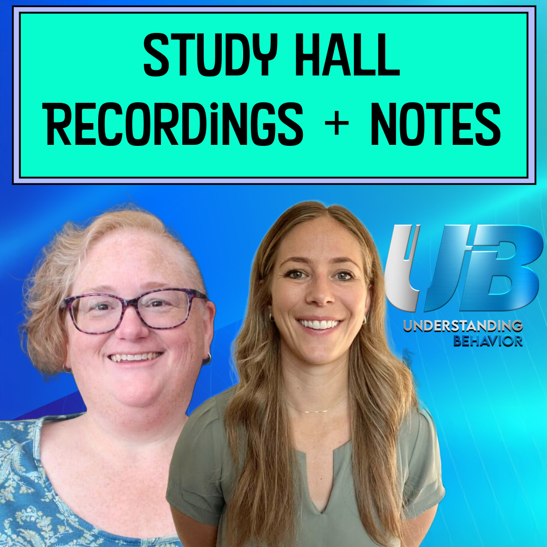 Study Hall Recordings and Notes (1 Month Access)