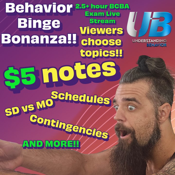 All – Understanding Behavior BCBA Exam Prep Shop